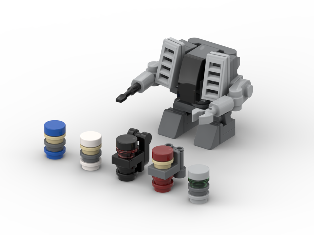 LEGO MOC Starcraft | Marine, Medic, Marauder, Firebat, Ghost, and SCV ...