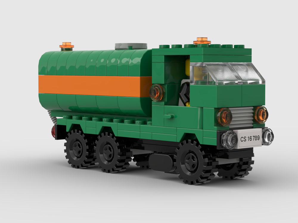 LEGO MOC Septic pump truck (Star 266) by piatas5 | Rebrickable - Build ...