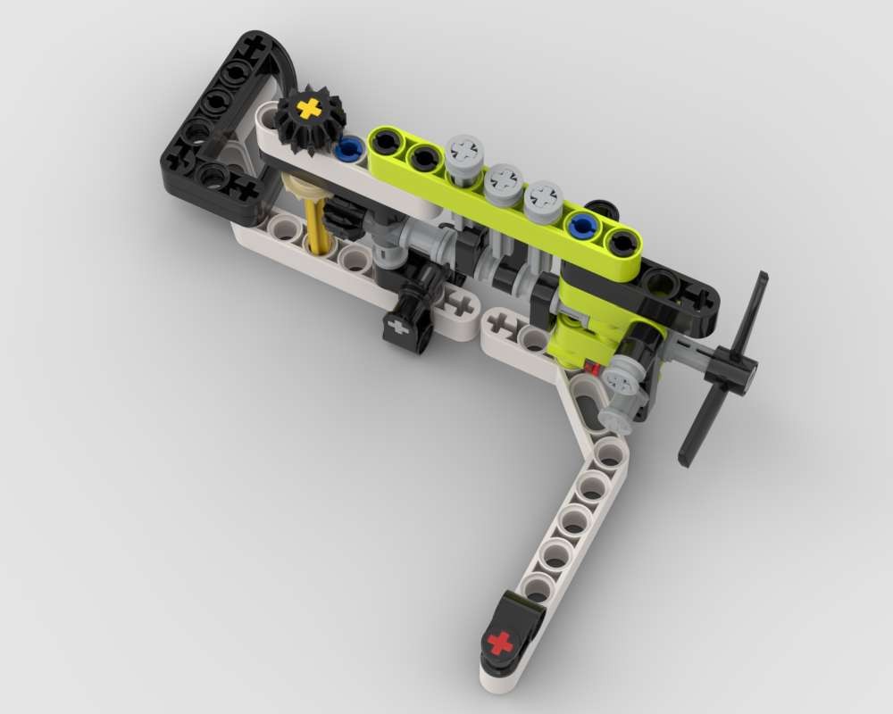 LEGO MOC Propeller With Engine 30465 Alternative by ErikGS ...