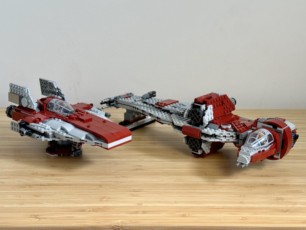 LEGO MOC A-Wing Starfighter - Alternate Build of 75362 Ahsoka Tano's T ...