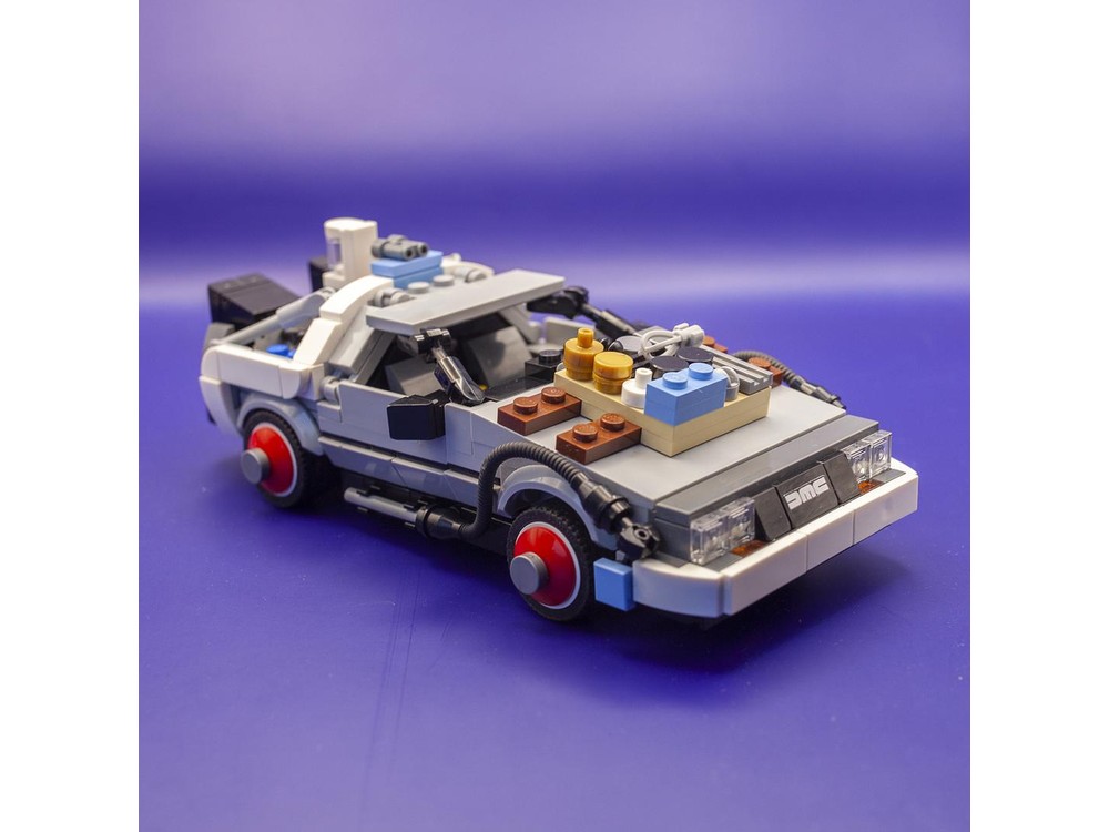 LEGO MOC Back to the Future DeLorean by Huemus | Rebrickable - Build ...