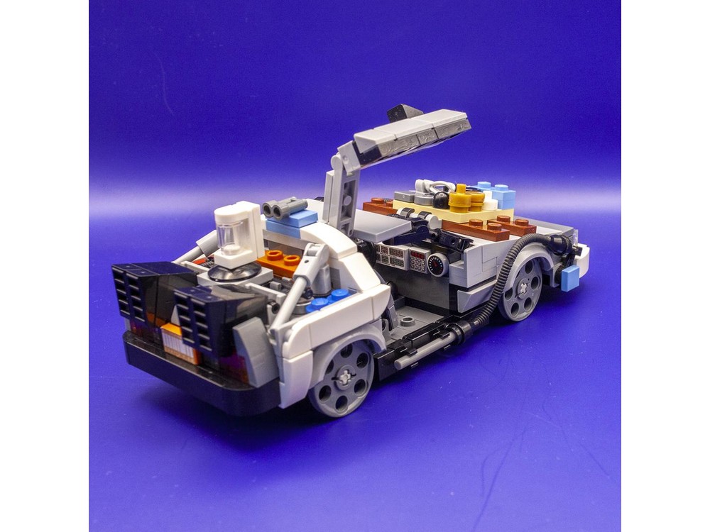 LEGO MOC Back to the Future DeLorean by Huemus | Rebrickable - Build ...