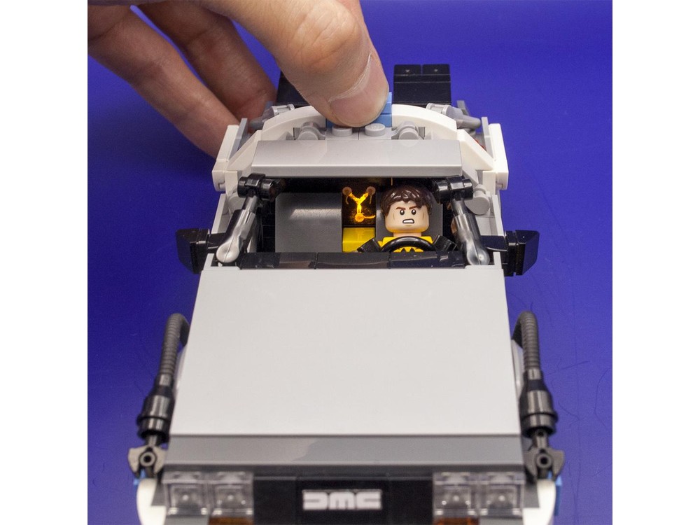 LEGO MOC Back to the Future DeLorean by Huemus | Rebrickable - Build ...