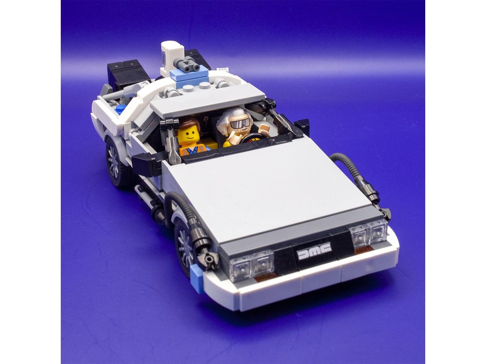 LEGO MOC Back to the Future DeLorean by Huemus | Rebrickable - Build ...