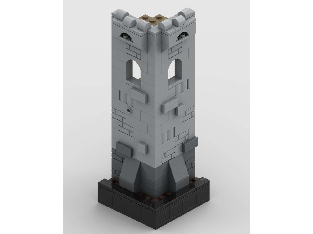 LEGO MOC-178816 Modular Castle Tower by ComputerDino | Rebrickable ...
