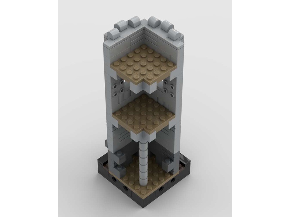 LEGO MOC-178816 Modular Castle Tower by ComputerDino | Rebrickable ...