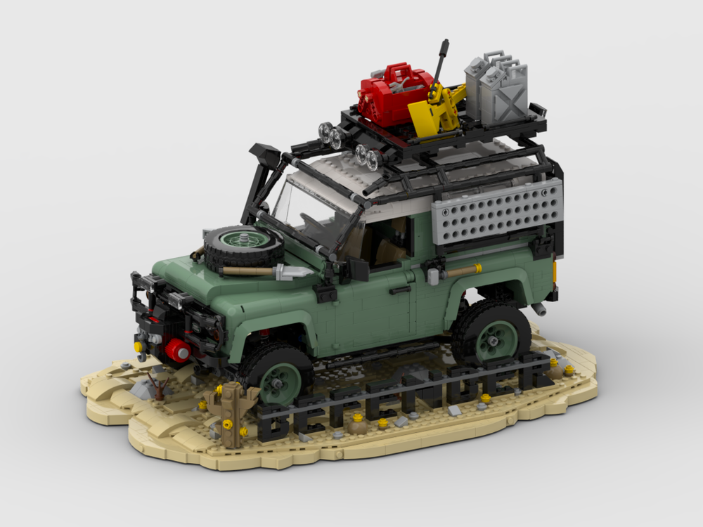 LEGO MOC Display for set 10317 - Land Rover Classic Defender 90 by ...