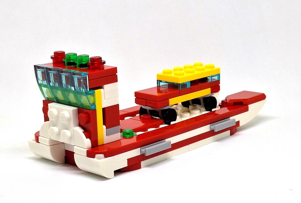 LEGO MOC 30669 x2 Ferry and Jeep by PeterSzabo | Rebrickable - Build ...