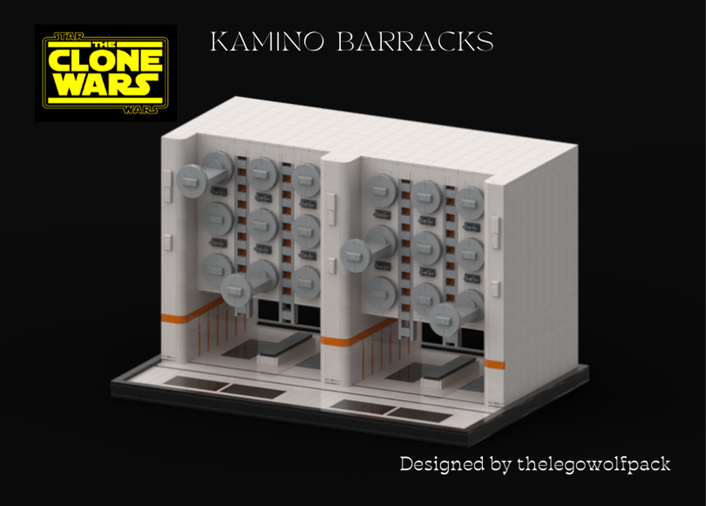 LEGO MOC Kamino barracks by thelegowolfpack | Rebrickable - Build with LEGO