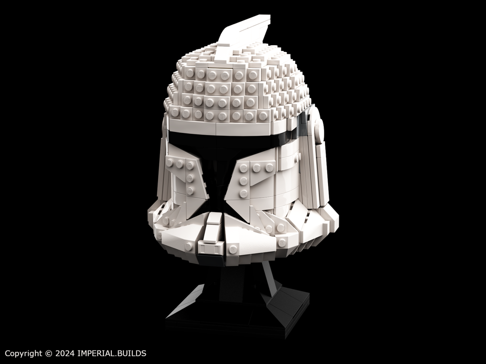 LEGO MOC AP1 Clone Helmet (Clone Wars) by Imperial Builds | Rebrickable ...