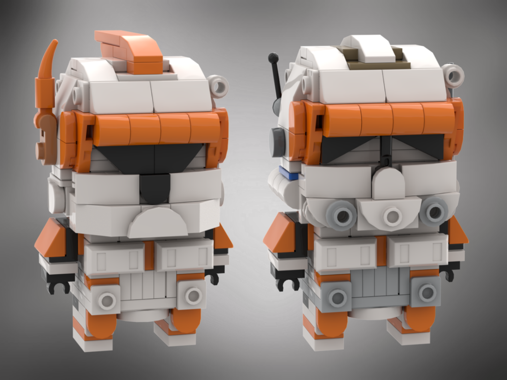 LEGO MOC Commander Cody Brickheadz by Ant0noo | Rebrickable - Build ...