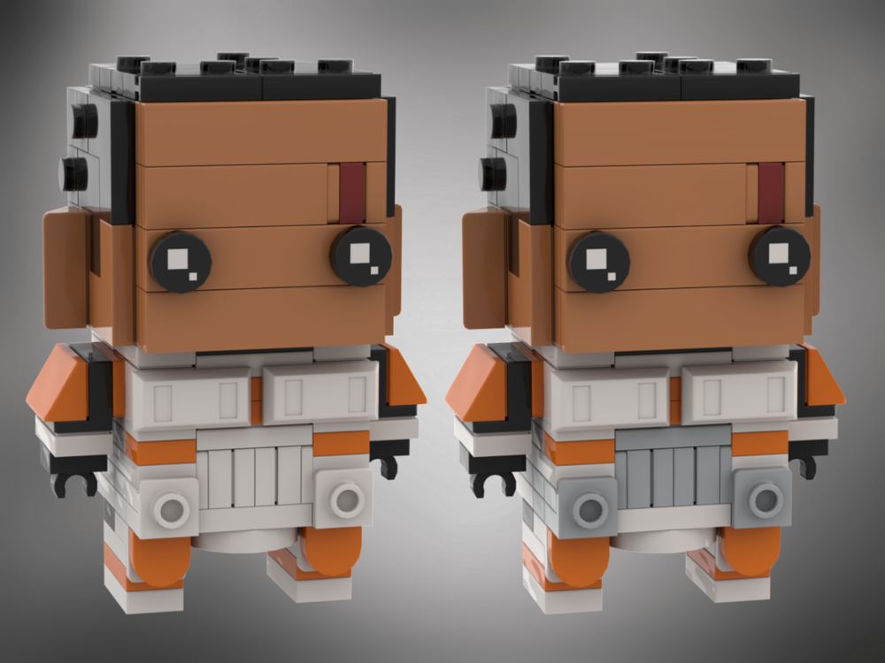 LEGO MOC Commander Cody Brickheadz by Ant0noo | Rebrickable - Build ...