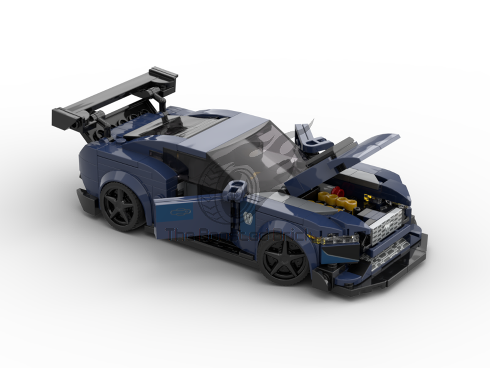 LEGO MOC Ford Mustang Darkhorse by TheBoostedBrick | Rebrickable ...