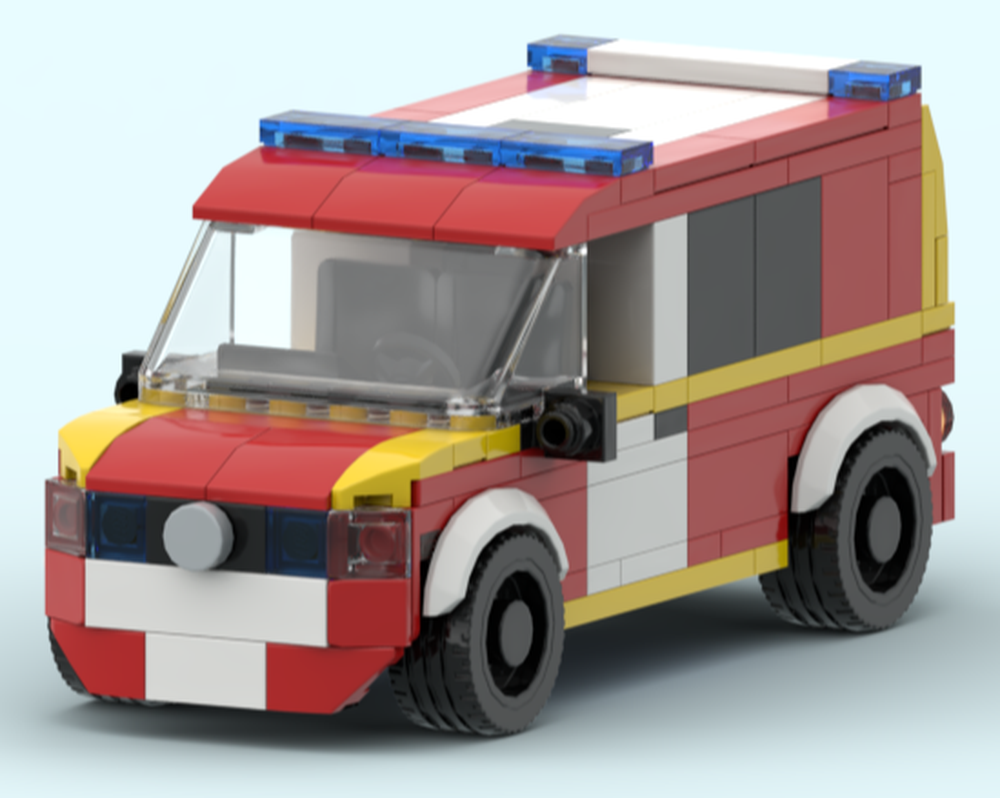 Lego Moc Nef Notarzt Vito By Bk Brick Design Rebrickable Build With