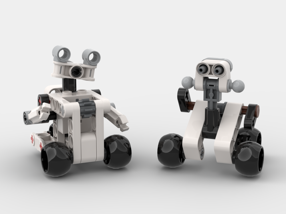 LEGO MOC 30682 Robot Explorers by Falconer | Rebrickable - Build with LEGO