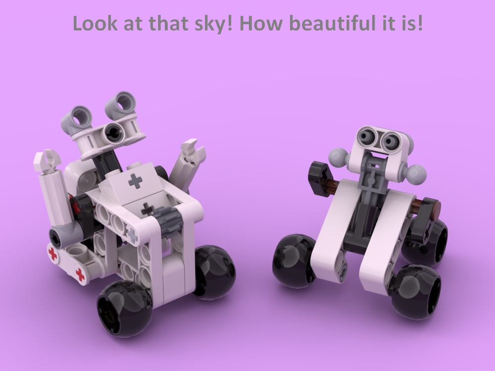 LEGO MOC 30682 Robot Explorers by Falconer | Rebrickable - Build with LEGO