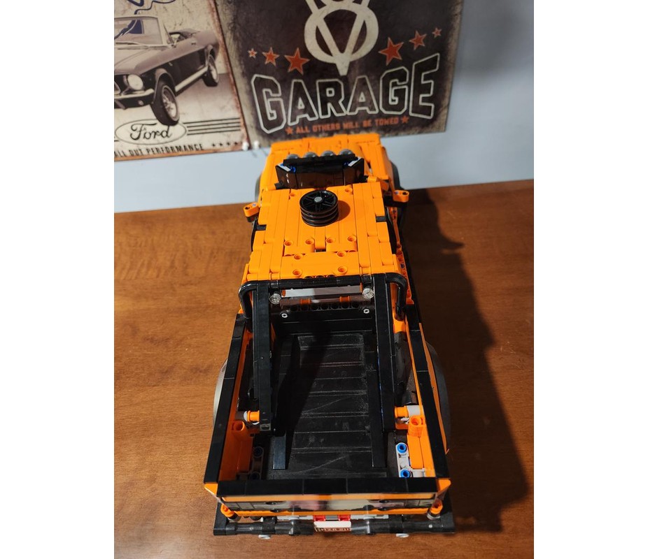 LEGO MOC 42126 Ford F-150 Raptor with Front Off-Road Lights and Bed Add ...