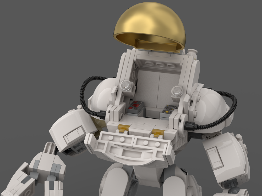 LEGO MOC Space Astronaut Mech Suit by eric_nunya | Rebrickable - Build ...