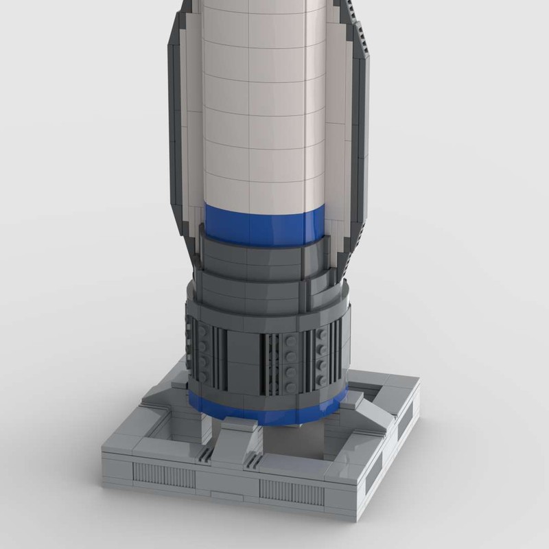 LEGO MOC New Glenn Launch Platform by JAW0323 | Rebrickable - Build ...