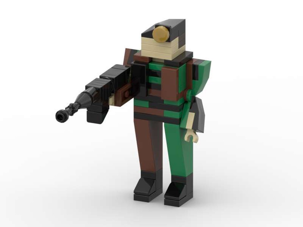 LEGO MOC Miniland British Soldier (DPM) by TheEvilCactus | Rebrickable ...