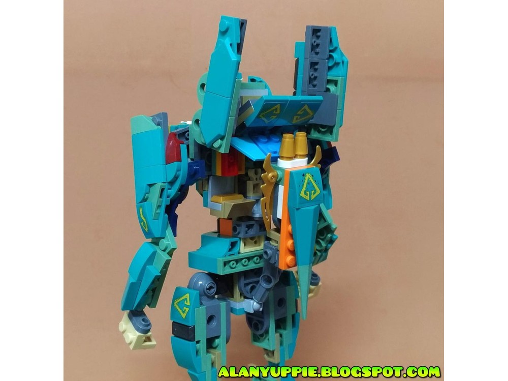 Lego Moc Transformer Hovercaralternative Built Of Ninjago 71746 Jungle