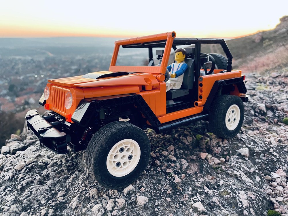 LEGO MOC Jeep Wrangler by gyenesvi | Rebrickable - Build with LEGO