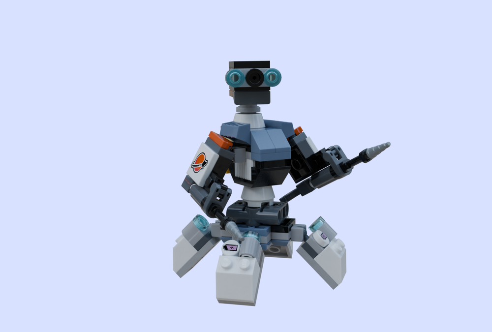 LEGO MOC 60428 - Mining Bot by Vantablank27 | Rebrickable - Build with LEGO