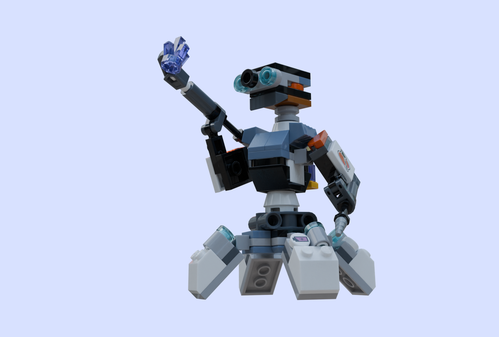 LEGO MOC 60428 - Mining Bot by Vantablank27 | Rebrickable - Build with LEGO