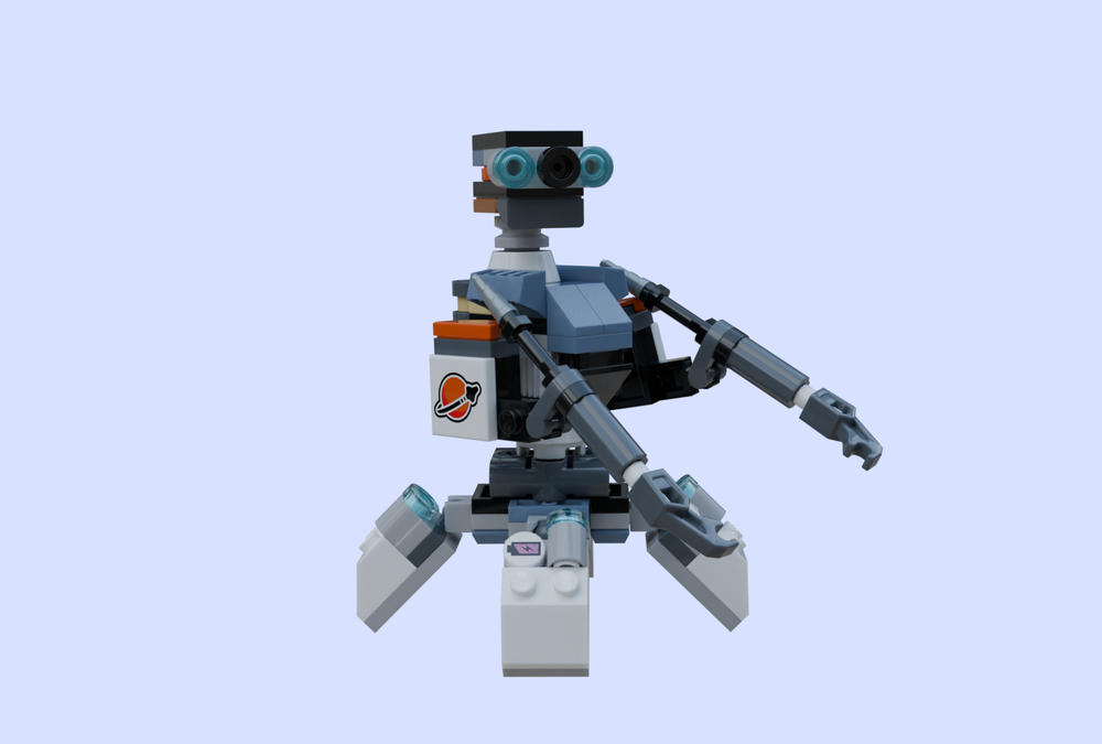 LEGO MOC-178944 60428 - Mining Bot by Vantablank27 | Rebrickable ...