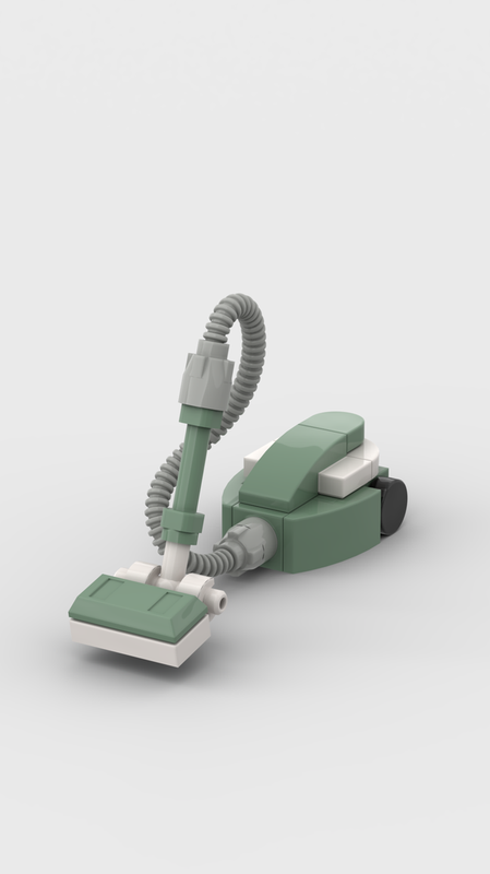 LEGO MOC Vacuum cleaner by BrickHappens | Rebrickable - Build with LEGO