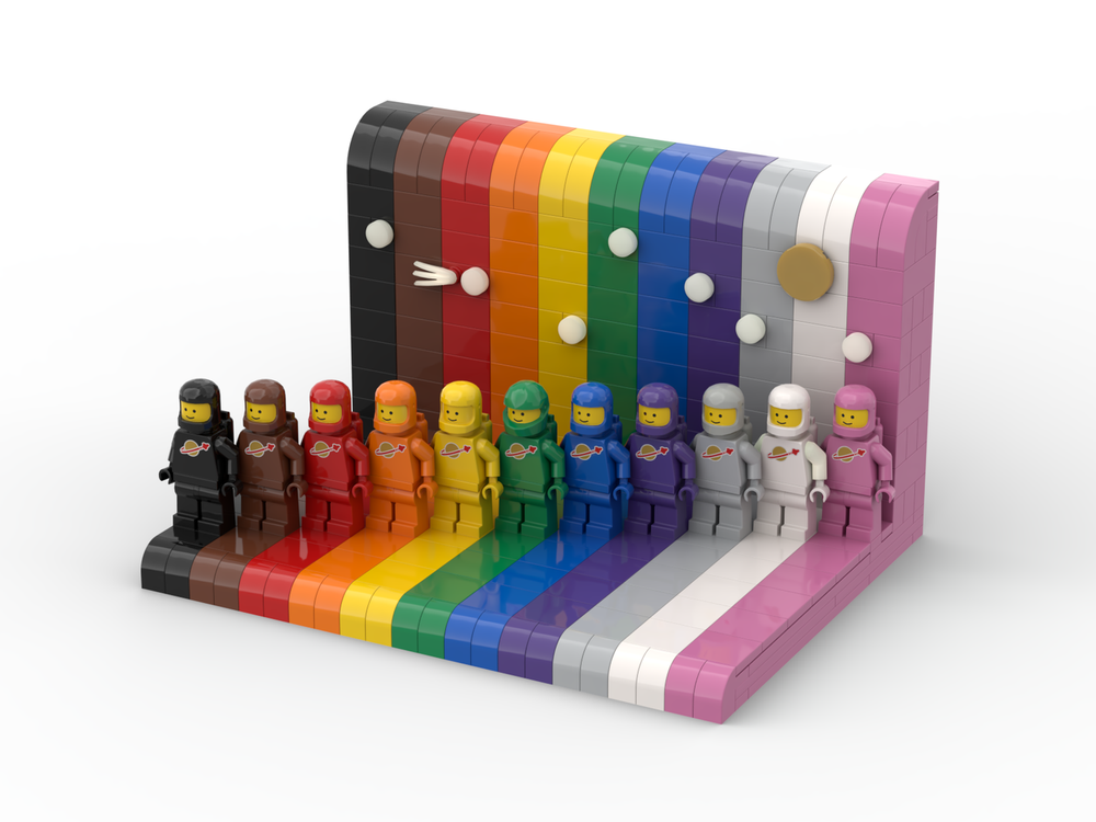 LEGO MOC Everyone Is Awesome In Space by barthel | Rebrickable - Build ...