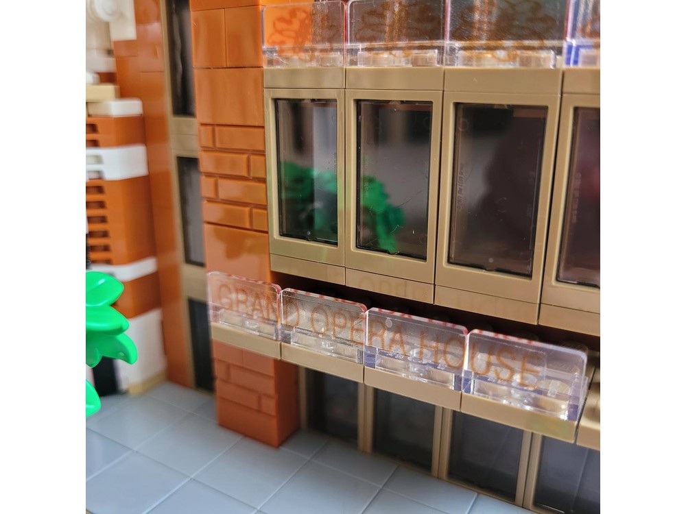 LEGO MOC Grand Opera House Belfast by andrewmccullough | Rebrickable ...