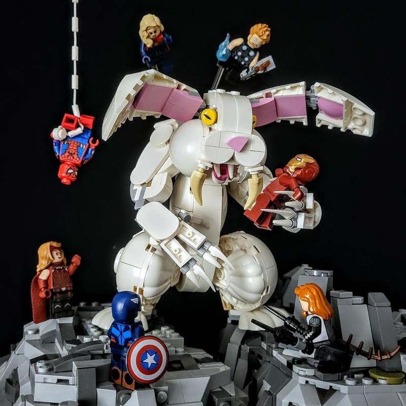 LEGO MOC Rabbit of Caerbannog by Tee_Baum_Bricks | Rebrickable - Build ...