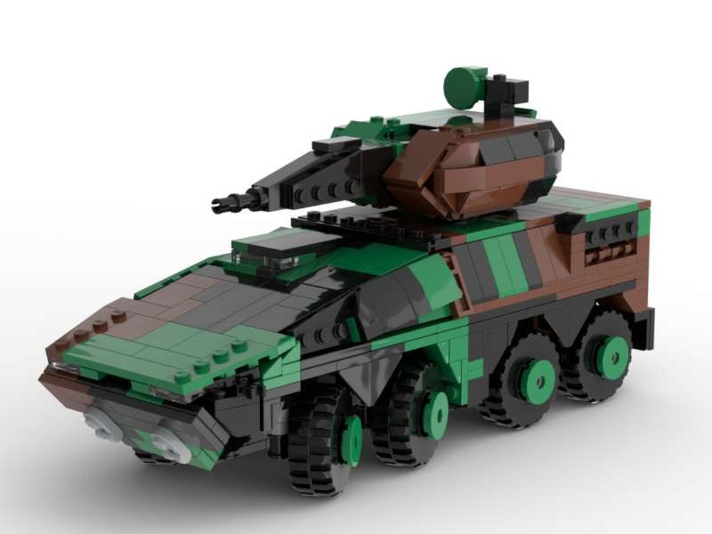 LEGO MOC Oerlikon Skyranger 35 on GTK Boxer by waffl_builds ...