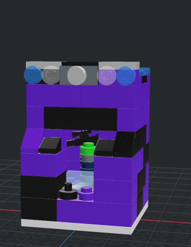 LEGO MOC modular arcade-alien blast by wolflord | Rebrickable - Build ...