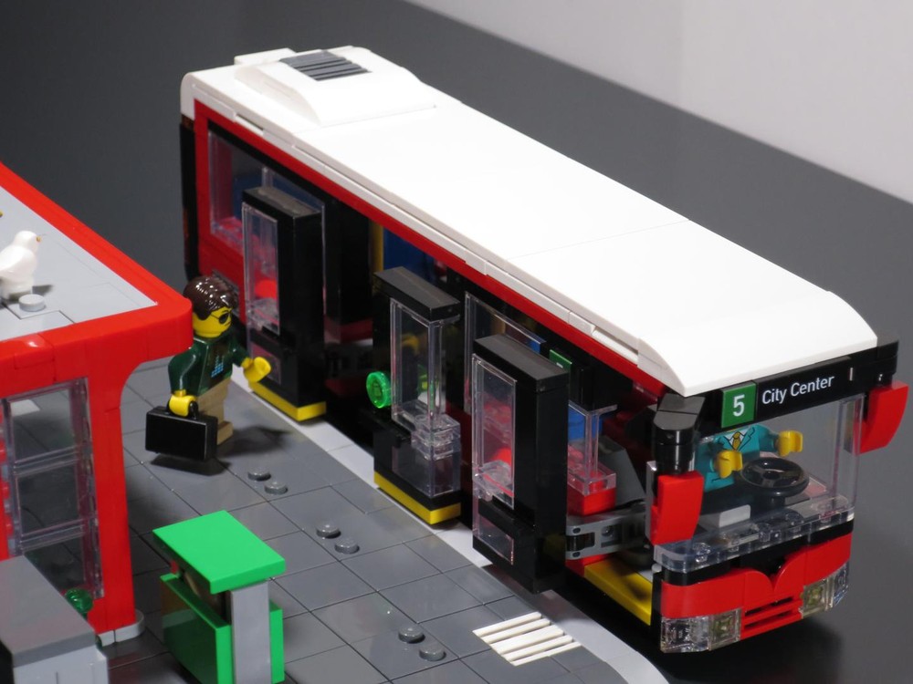 LEGO MOC City Bus by lunabricks | Rebrickable - Build with LEGO