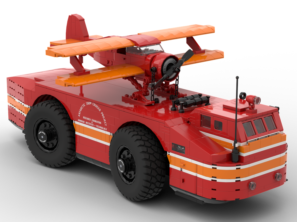 LEGO MOC The Antarctic Snow Cruiser by Dongeraldo | Rebrickable - Build ...