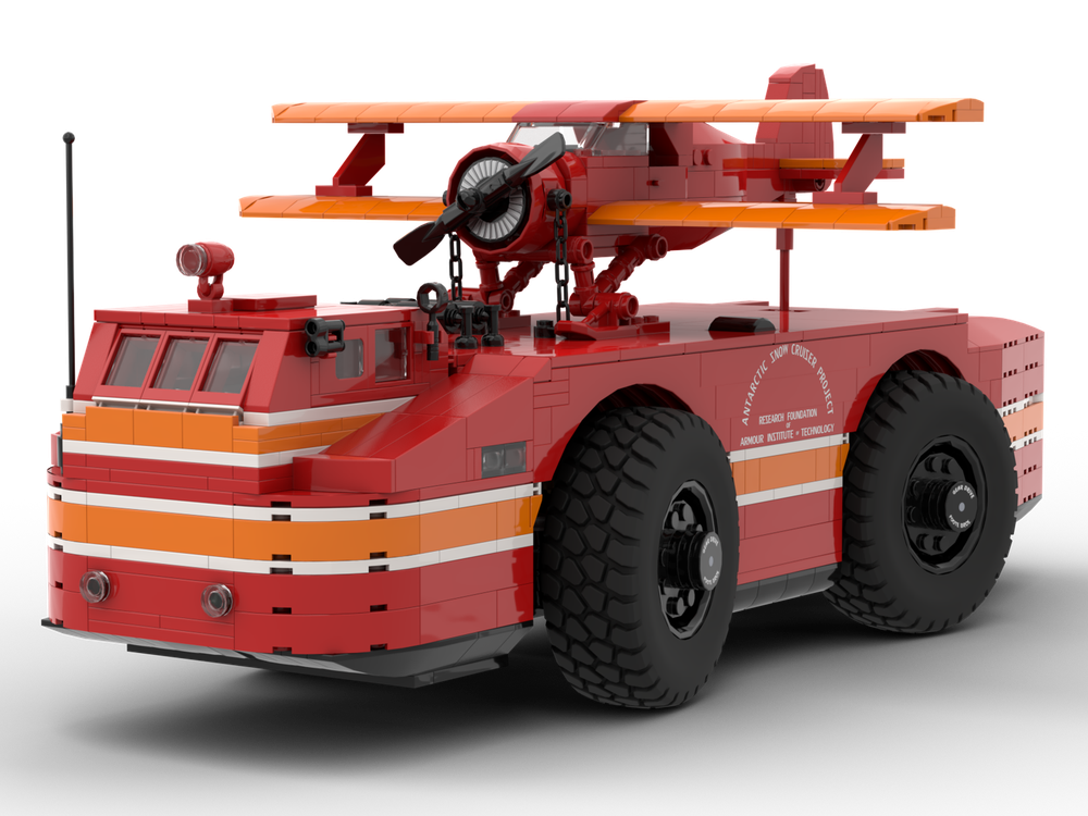 LEGO MOC The Antarctic Snow Cruiser by Dongeraldo | Rebrickable - Build ...