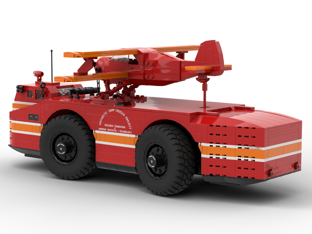 LEGO MOC The Antarctic Snow Cruiser by Dongeraldo | Rebrickable - Build ...