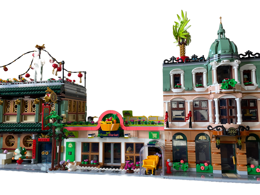 LEGO MOC Organic Supermarket Modular Alternate build of 2x41729 by re ...