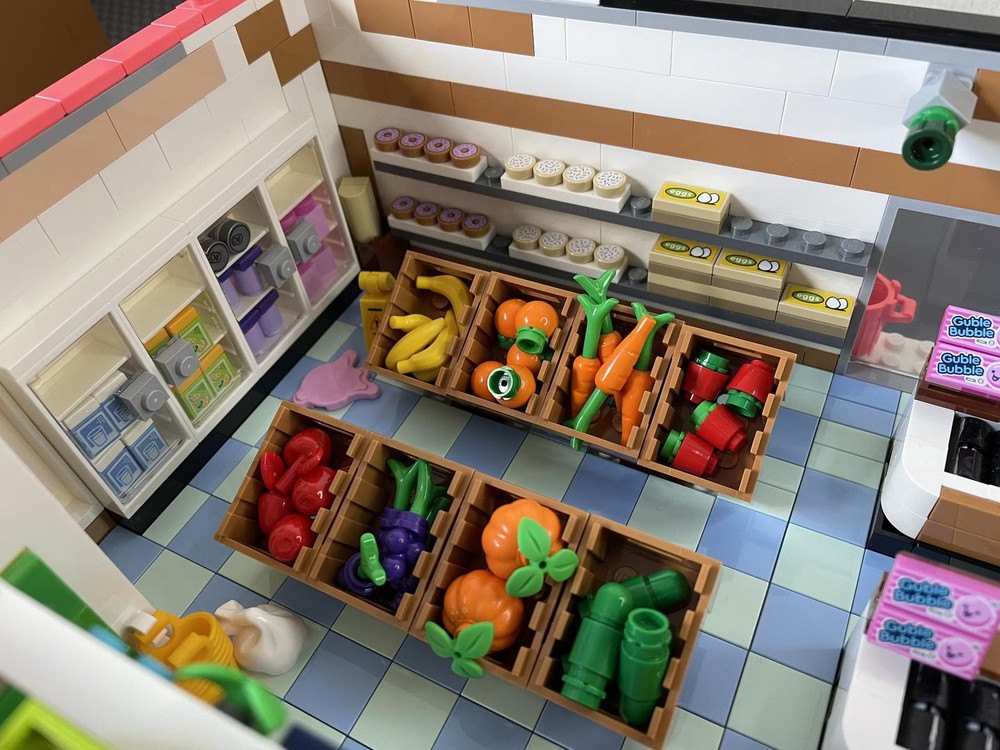 LEGO MOC Organic Supermarket Modular Alternate build of 2x41729 by re ...