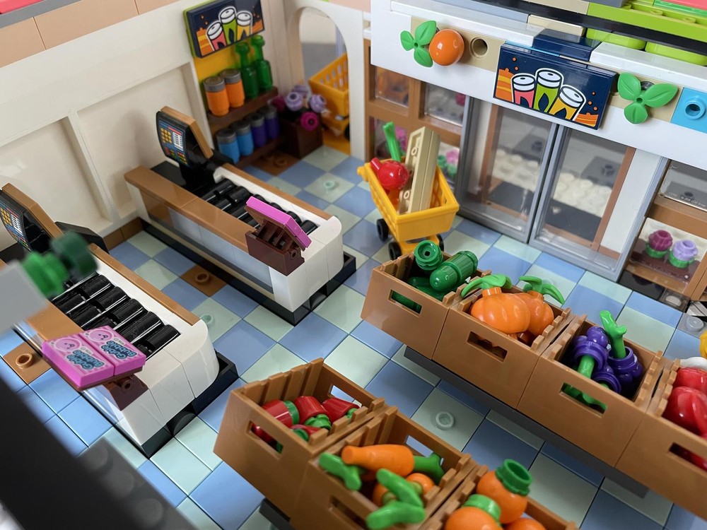 LEGO MOC Organic Supermarket Modular Alternate build of 2x41729 by re ...