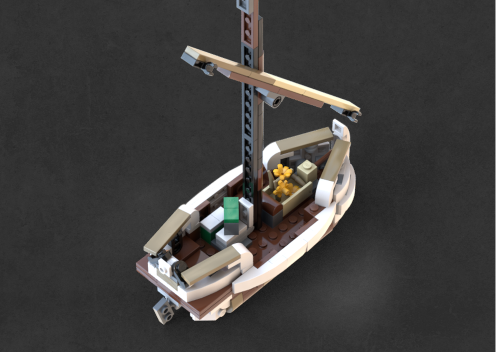LEGO MOC Sailing Boat - Hedwig - Pirates by Vanestream | Rebrickable ...