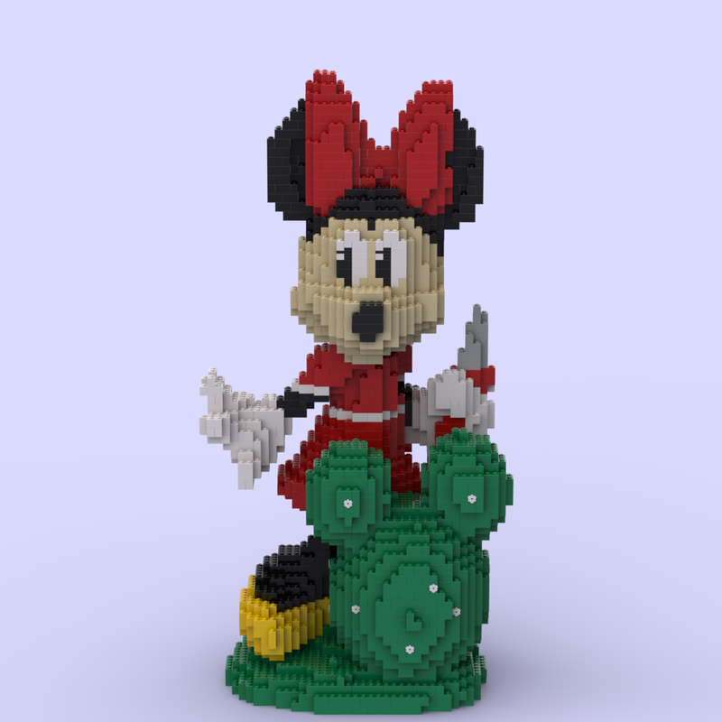LEGO MOC minnie mouse by Brickiebrick24 | Rebrickable - Build with LEGO