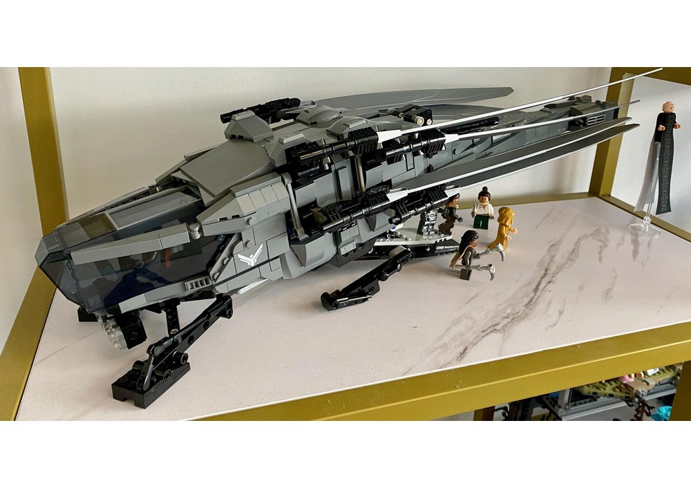 LEGO MOC MOC-10327 Dune Ornithopter Modified Build by canuck33 | Rebrickable - Build with LEGO