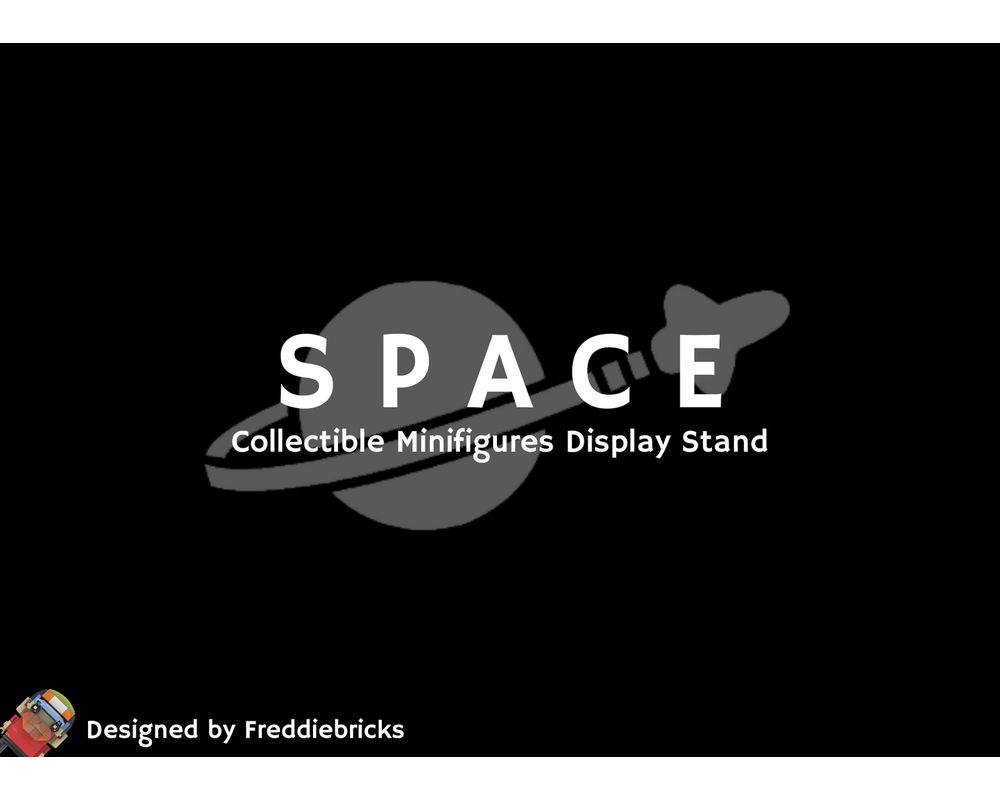 LEGO MOC Space CMF (Series 26) - Minifigures Display Stand by ...