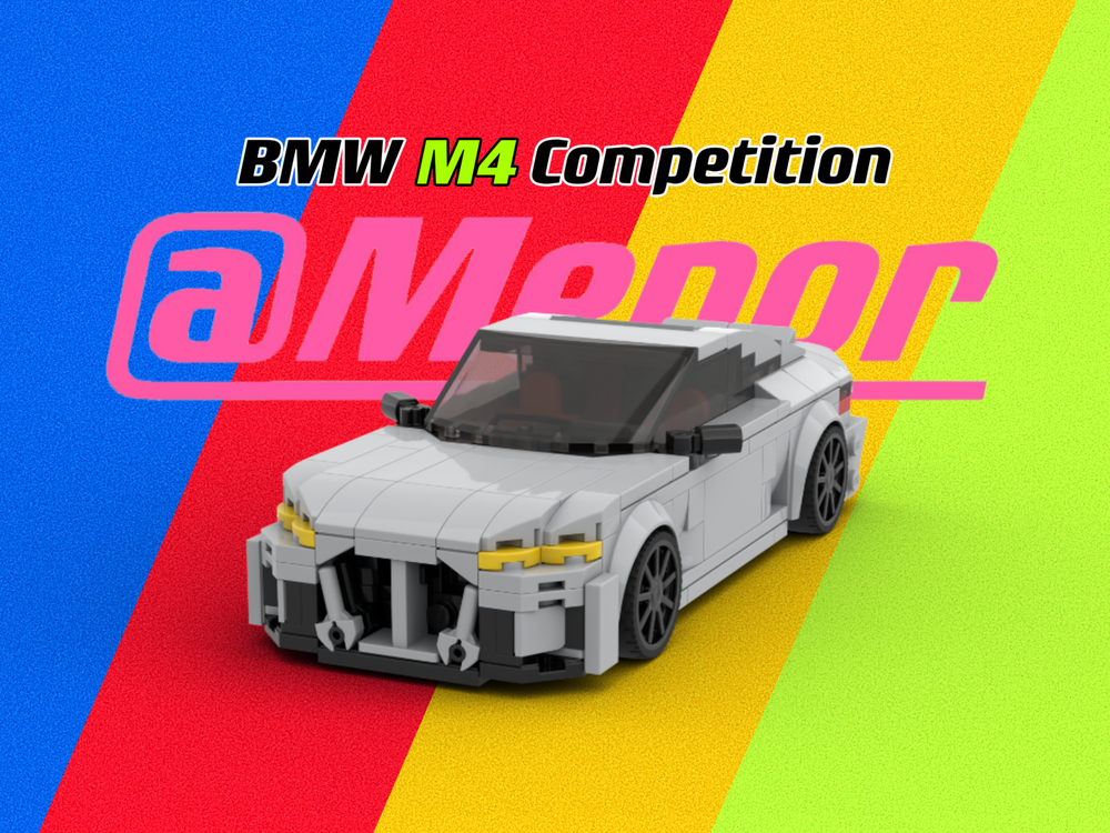 LEGO MOC BMW M4(G82) Competition Light Bluish Gray by Menor ...
