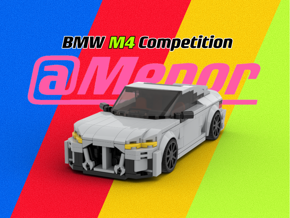 LEGO MOC BMW M4(G82) Competition Light Bluish Gray by Menor ...