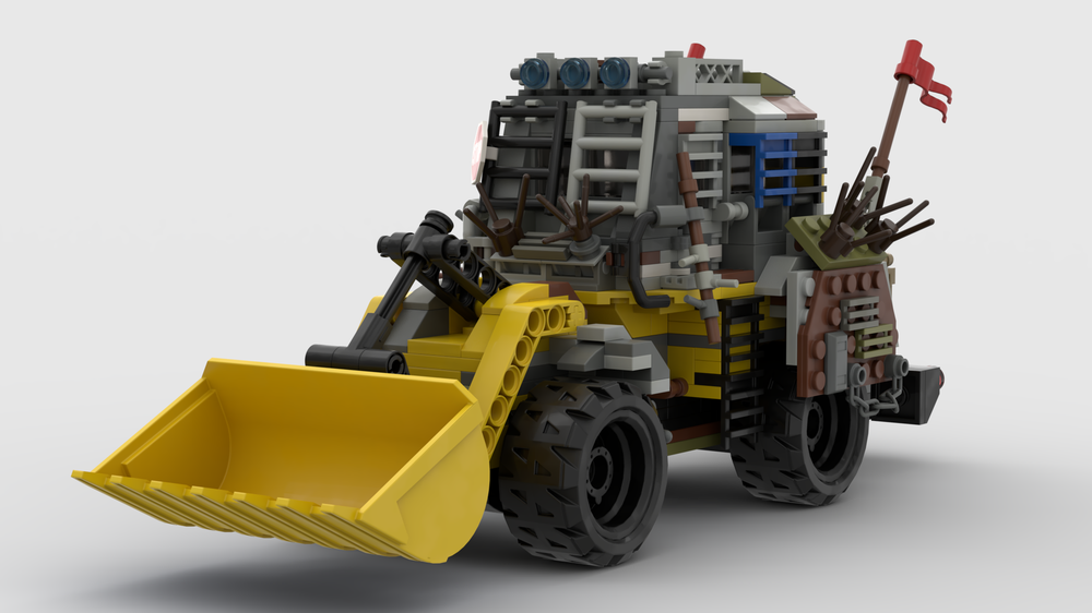 LEGO MOC Doomsday Bulldozer (Road Clearing Machine) by 蓝呱呱呱呱 ...