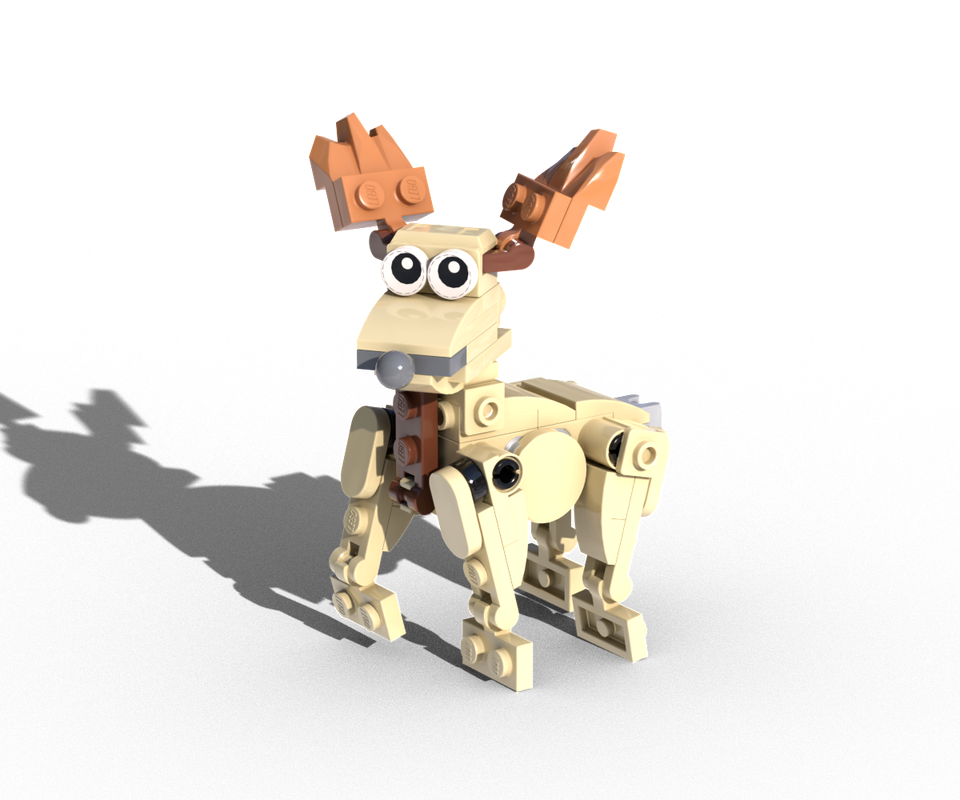 LEGO MOC 30666 - Reindeer by Beregorn | Rebrickable - Build with LEGO